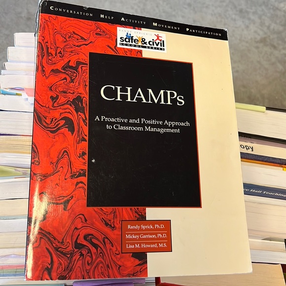 Other | Champs A Proactive And Positive Approach To Classroom ...